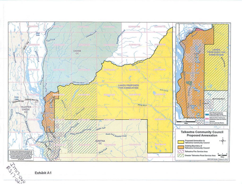 Mat-Su Assembly Approves Expansion of Talkeetna Community Council Area ...
